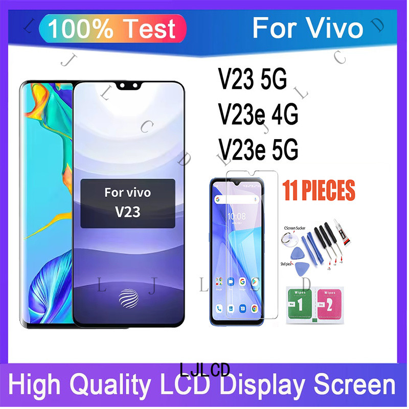 OLED Vivo V23 5G V23e 4G V23e 5G LCD Display Touch Screen Digitizer Replacement | Shopee Malaysia
