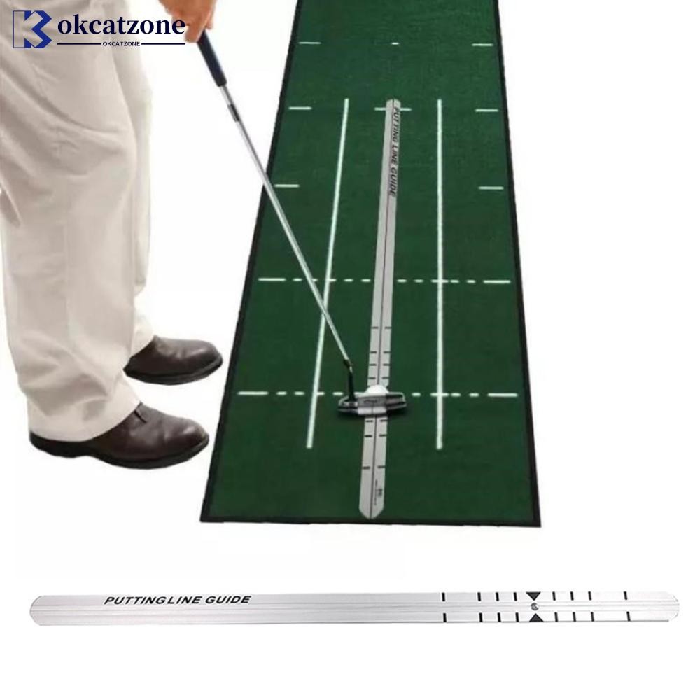 OKCATZONE Golf Putter Ruler Putting Rod Trainer Teaching Track Accurate ...