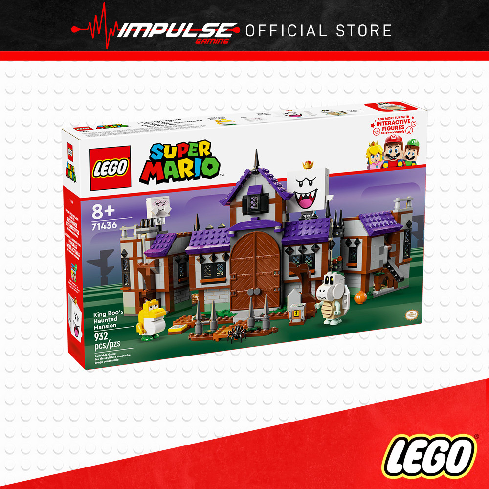 LEGO 71436 Super Mario King Boo's Haunted Mansion | Shopee Malaysia