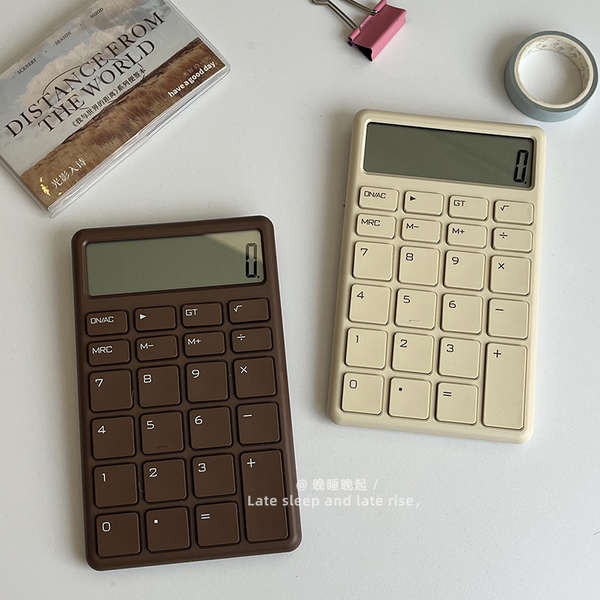 calculator scientific calculator Kalkulator coklat mudah alih kecil ...