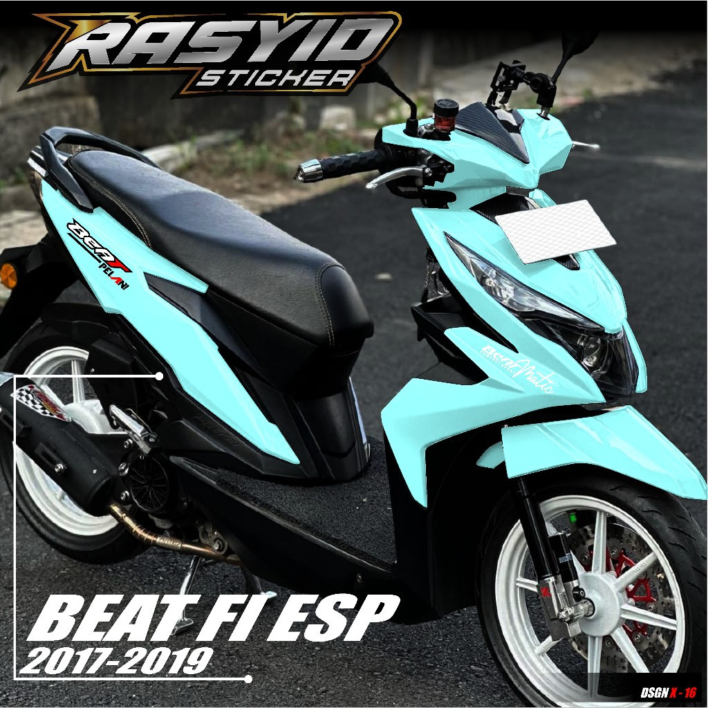 Full Body Decal Sticker Honda Beat Fi ESP Beat Street 2016 2017 2018 2019 Decal Sticker Beat ...