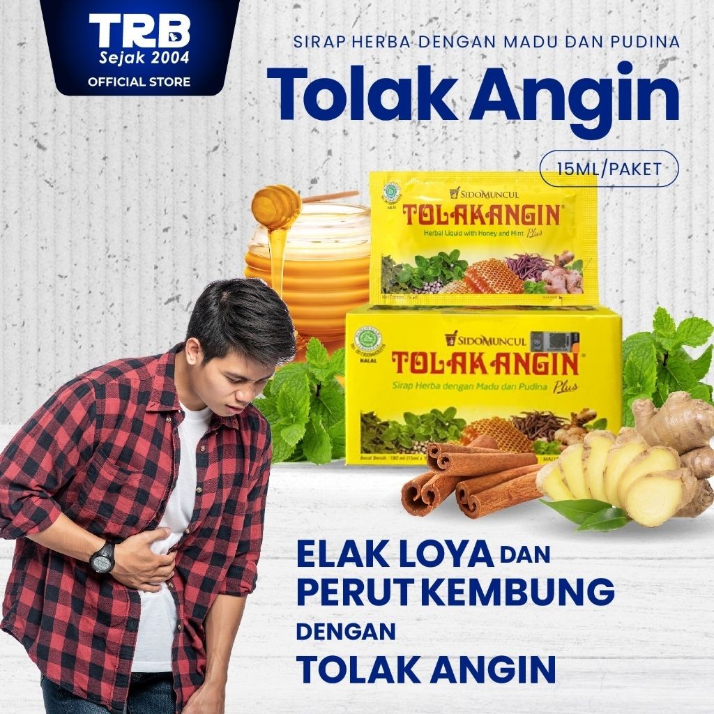 [OFFER] TOLAK ANGIN HERBAL LIQUID WITH HONEY AND MINT | Shopee Malaysia