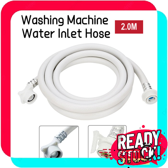Washing Machine Inlet Hose Washer Pipe Connector 2M | Shopee Malaysia