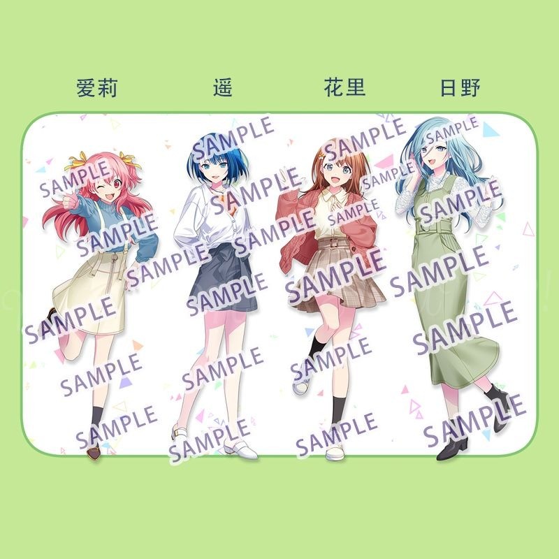 MORE MORE JUMP Acrylic Standing Anime Momoi Airi Hinomori Shizuku ...
