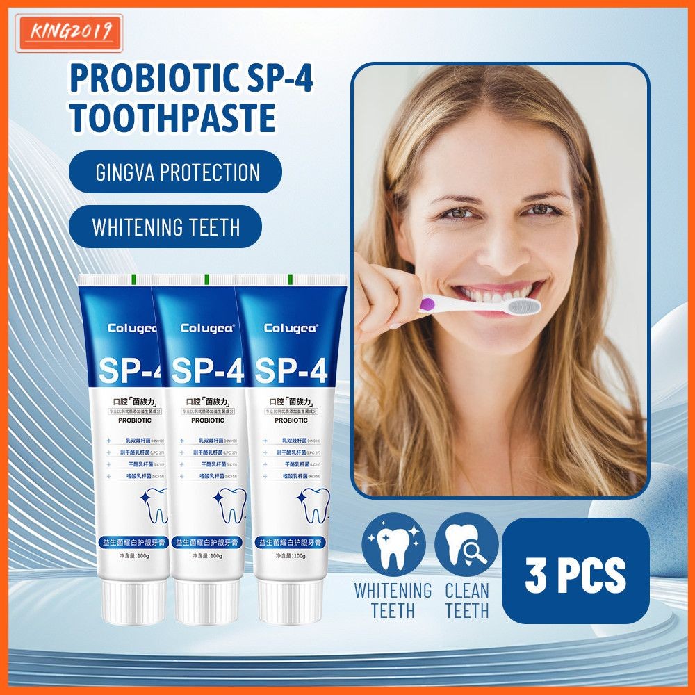 【3pcs】colugea Toothpaste Sp-4 Probiotic Tooth Whitening Enzyme Toothpaste Authentic Fresh Oral ...