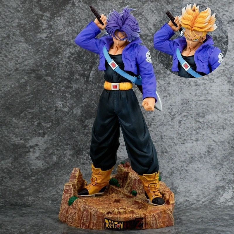 Dragon Ball MRC Trunks with Base Double-Headed Interchangeable Hands ...
