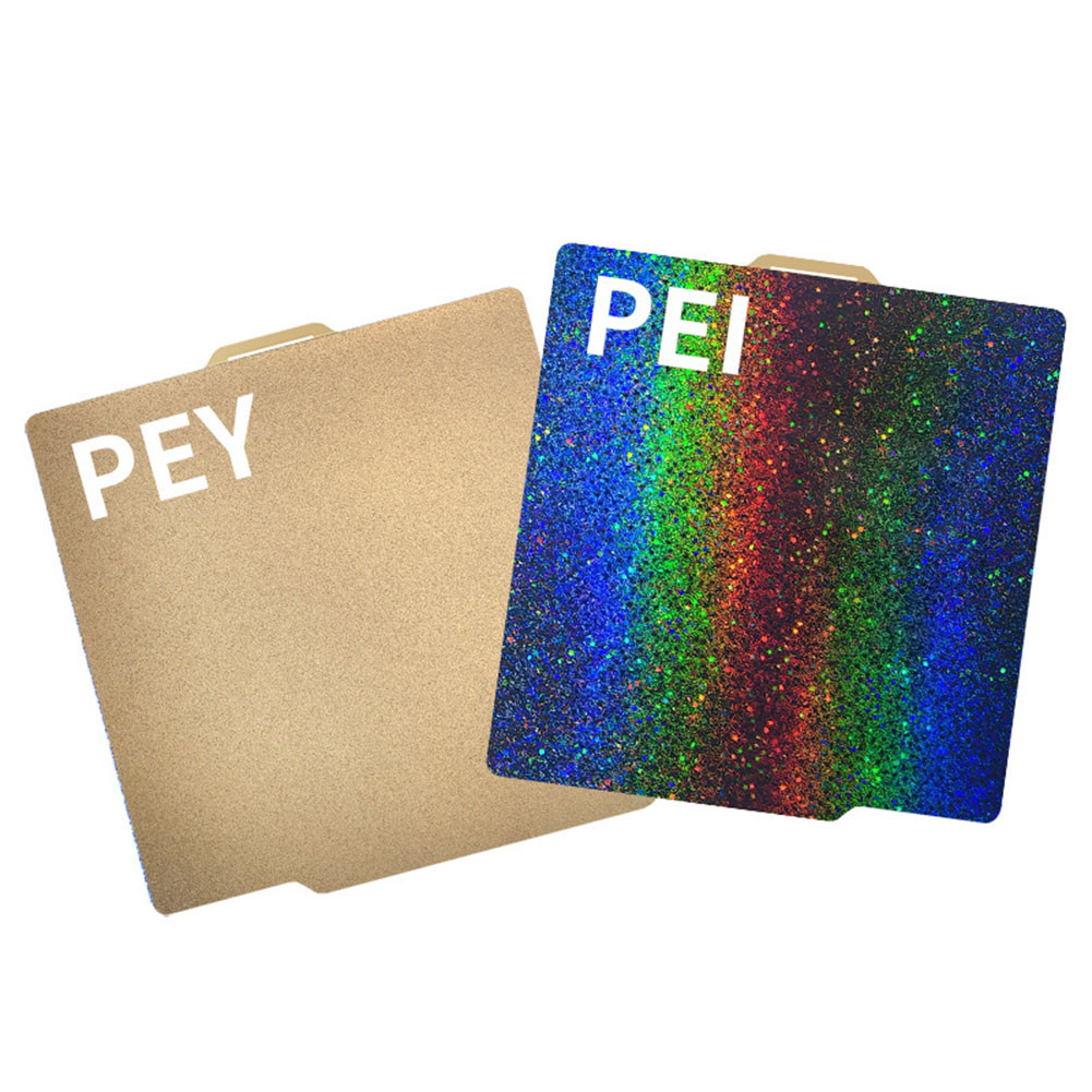 For Bambu Lab P1S/X1C Build Plate PEI PEY Sheet 257x257mm PEI Sheet PEY ...
