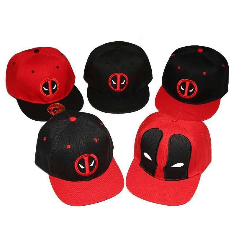 Deadpool Deadpool Deadpool Hip Hop Hat Flat Brim Superman Dragon Ball ...