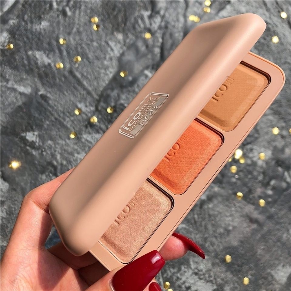Li Jiaqi Recommends Three-Color Highlighter Blush Contouring All-in-One ...