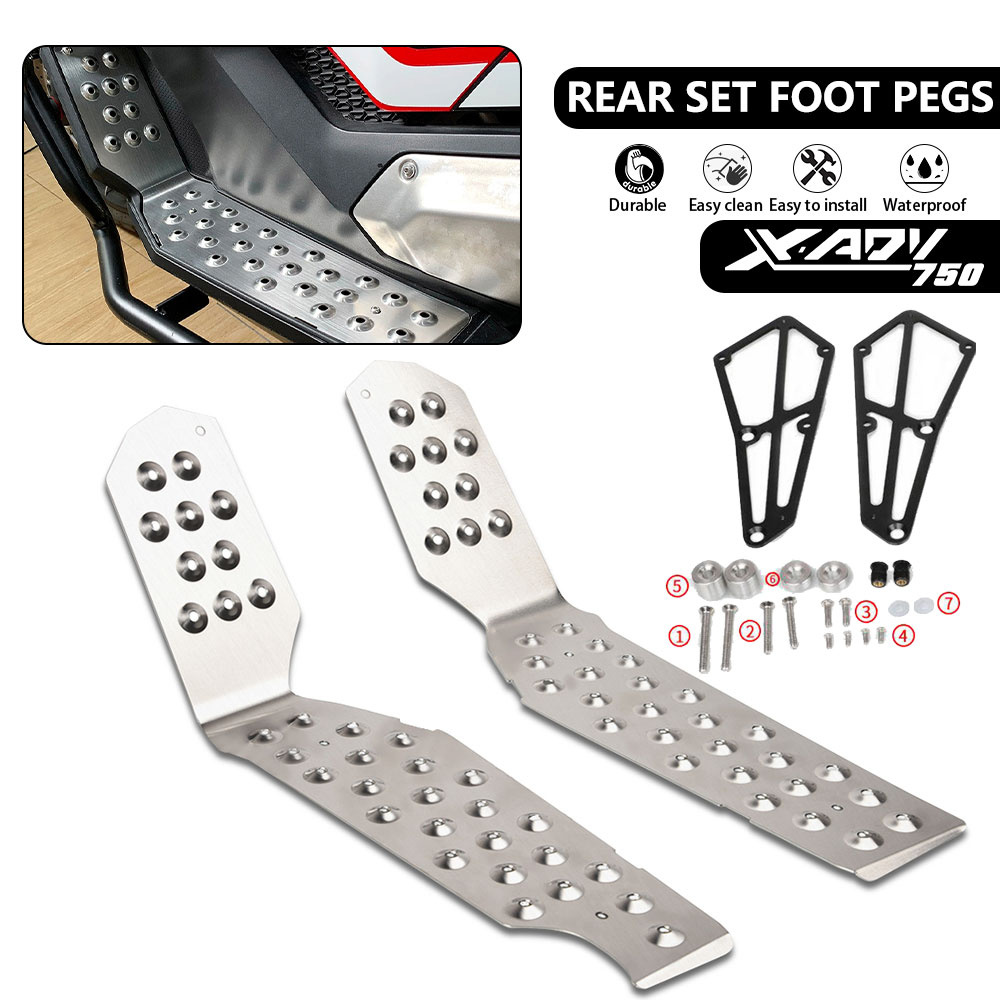 X-ADV X ADV750 X-ADV750 2022 2023 2024 Foot Plate Board Pedals Footrest ...