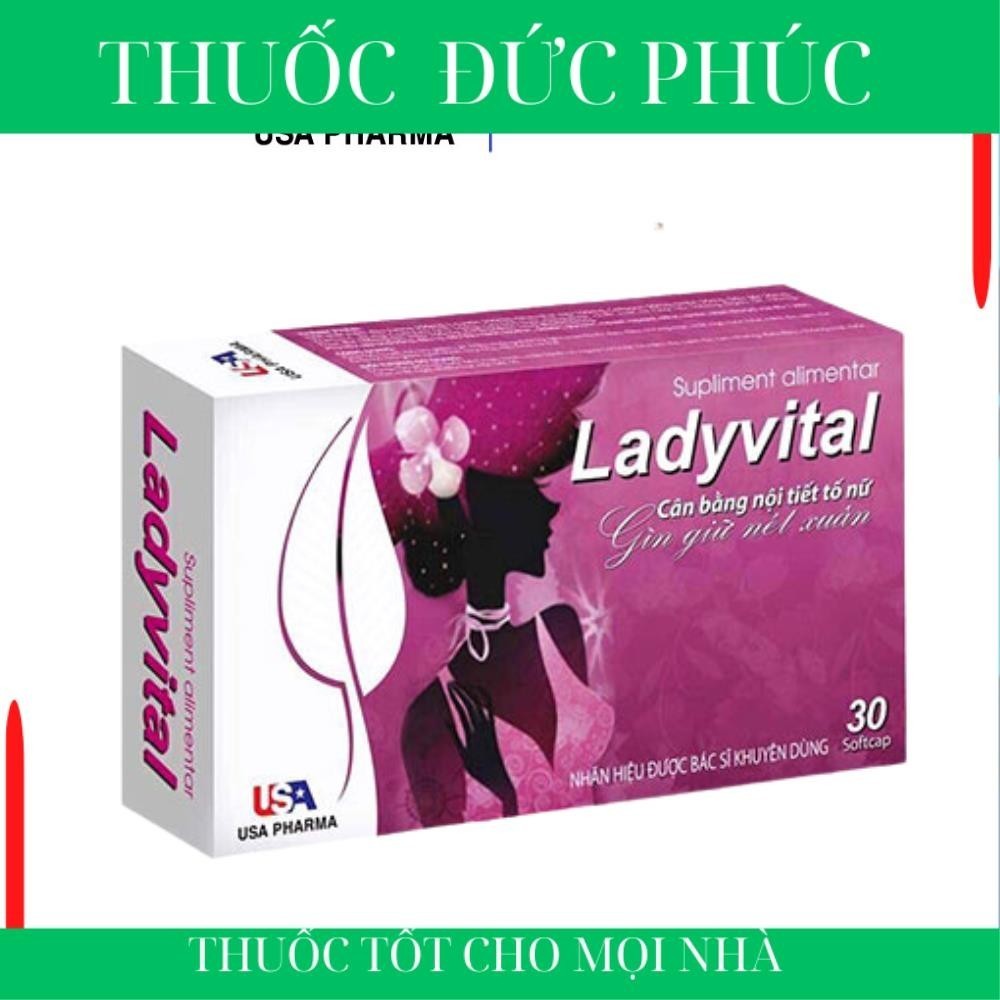Ladyvital pills help supplement female hormones - Box of 30 pills x ...
