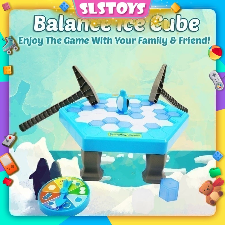 SLSTOYS Japan Famous Balance Ice Cube Penguin Ice Breaker V2 | Shopee ...