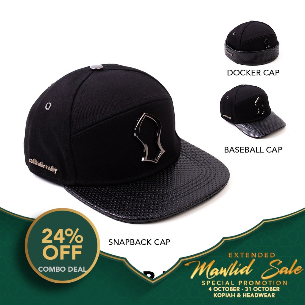 Headwear Badriyah The Capal (Snapback, Baseball,Docker) | Shopee Malaysia