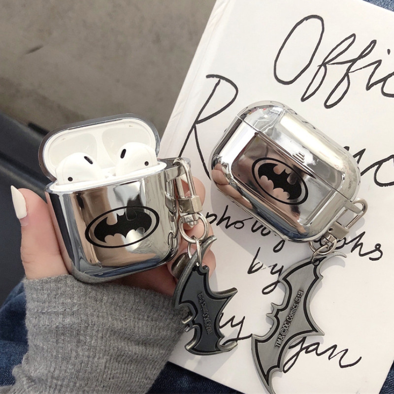 For Airpods 4 3 2 1 Airpods Pro 2 Fashion Trend Plating Glossy DC Anime ...