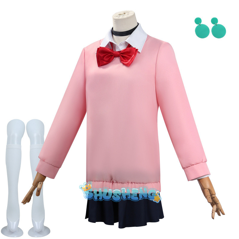 Dandadan DAN DA DAN Momo Ayase uniform skirt role play cosplay cloth ...