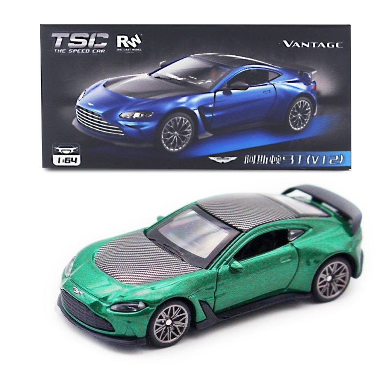 Tsc Vance Genuine 1/64 Aston Martin Alloy Sports Car Garland Ornaments ...