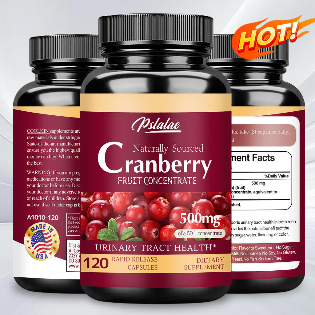 Pslalae Cranberry Extra Strength, Equivalent to 25,000 mg Fresh ...