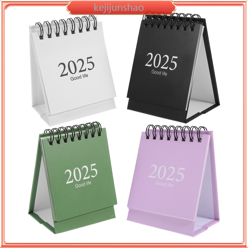 4 Pcs Agenda Calendar 2024 Mini Desktop 2025 Delicate Month Adorable ...