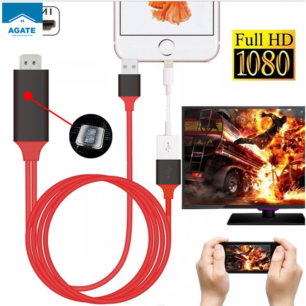 3 in 1 Universal Mirascreen HDMI 1080P Phone to HDMI Same Screen ...