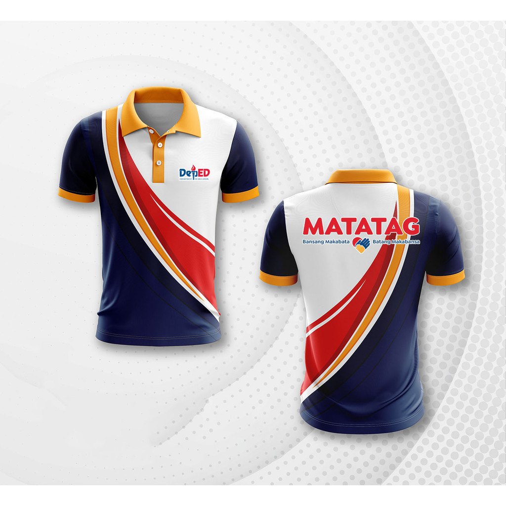 DEPED MATATAG POLO SHIRT UNIFORM FULL SUBLIMATION POLO-Shirt FOR WOMEN ...