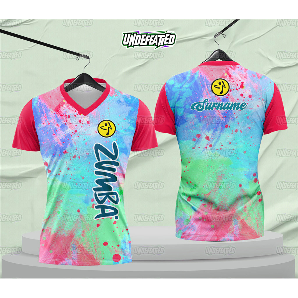 【Free customization name】Sublimation Shirt 2025 Love Zumba Zumbawear ...
