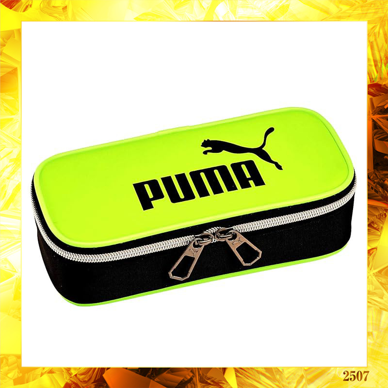Kutsuwa Puma Large Box Pencil Case - Black PM245BK | Shopee Malaysia