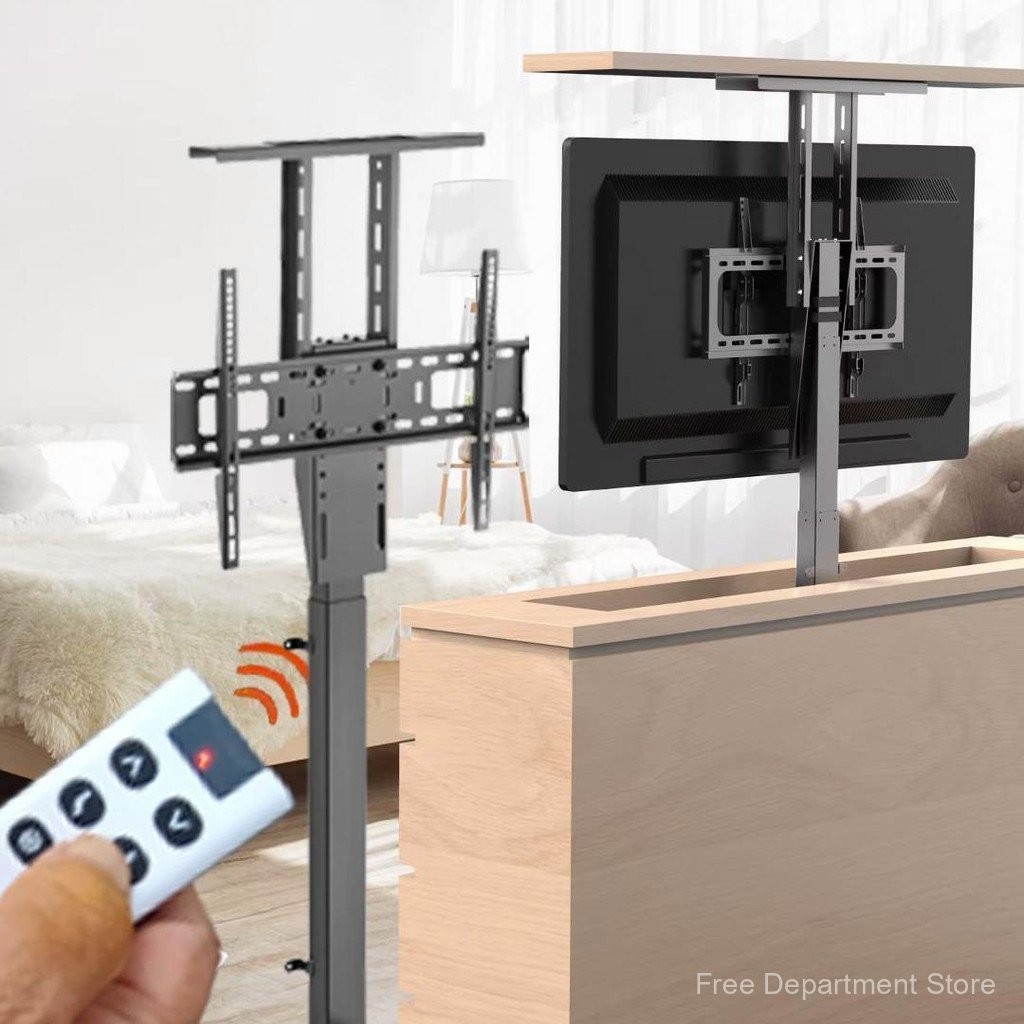 Movable Lifting Stand Automatic Lifting TV Monitor Smart TV Electric ...