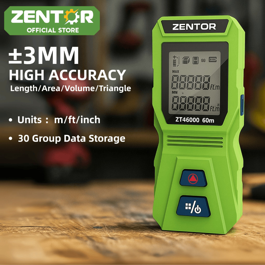 ZENTOR Sunlight Proof Laser Distance Meter (100M) | Shopee Malaysia