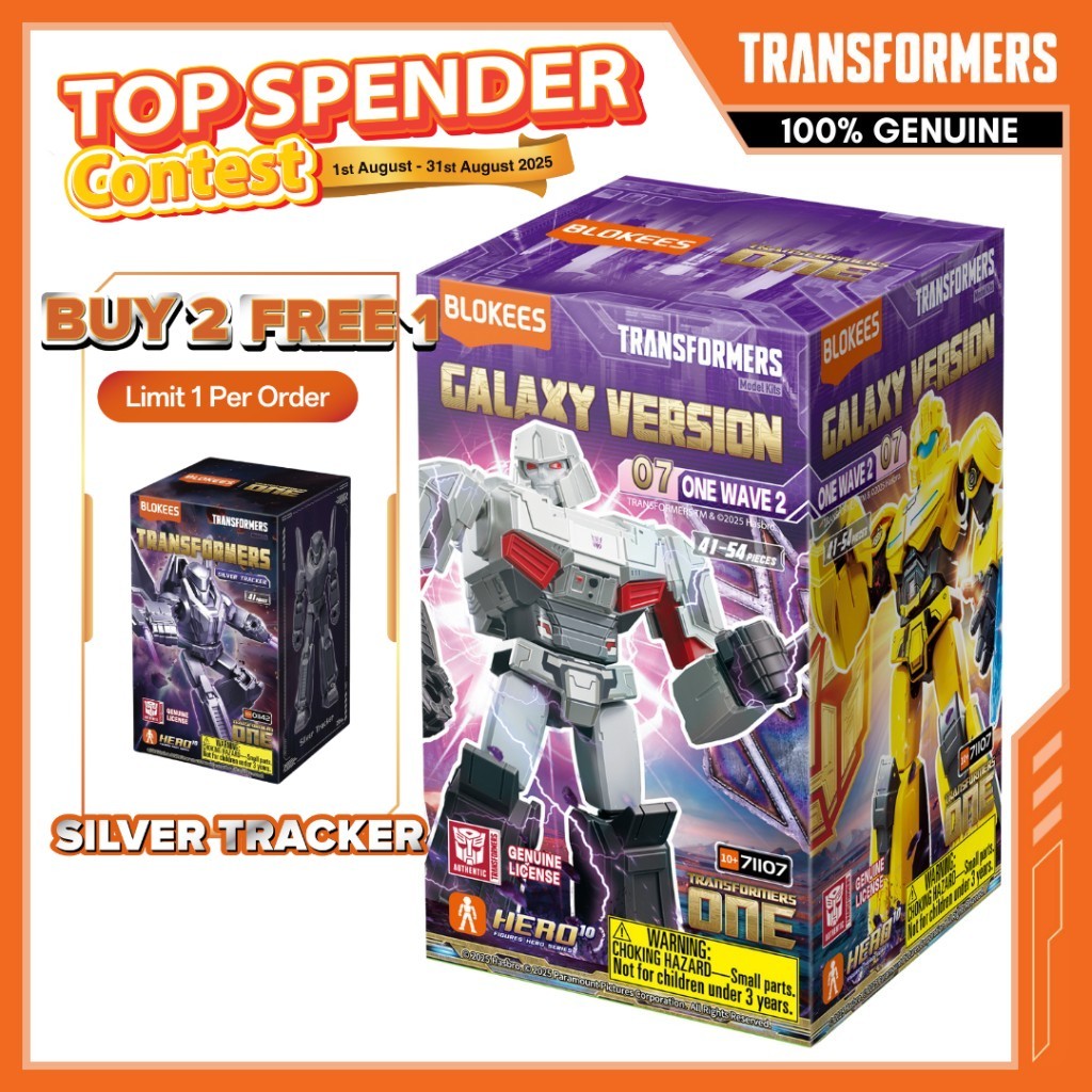 Kotak Mainan Misteri - Blokees Transformers - Galaxy Version 07 Blind ...