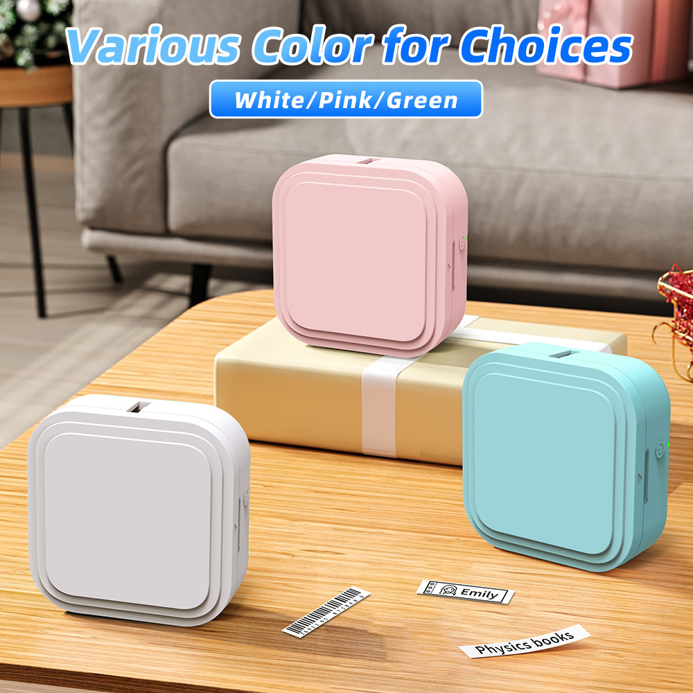 Mini Label Printer D32 Portable Thermal Sticker Printer 6-15mm Wireless ...