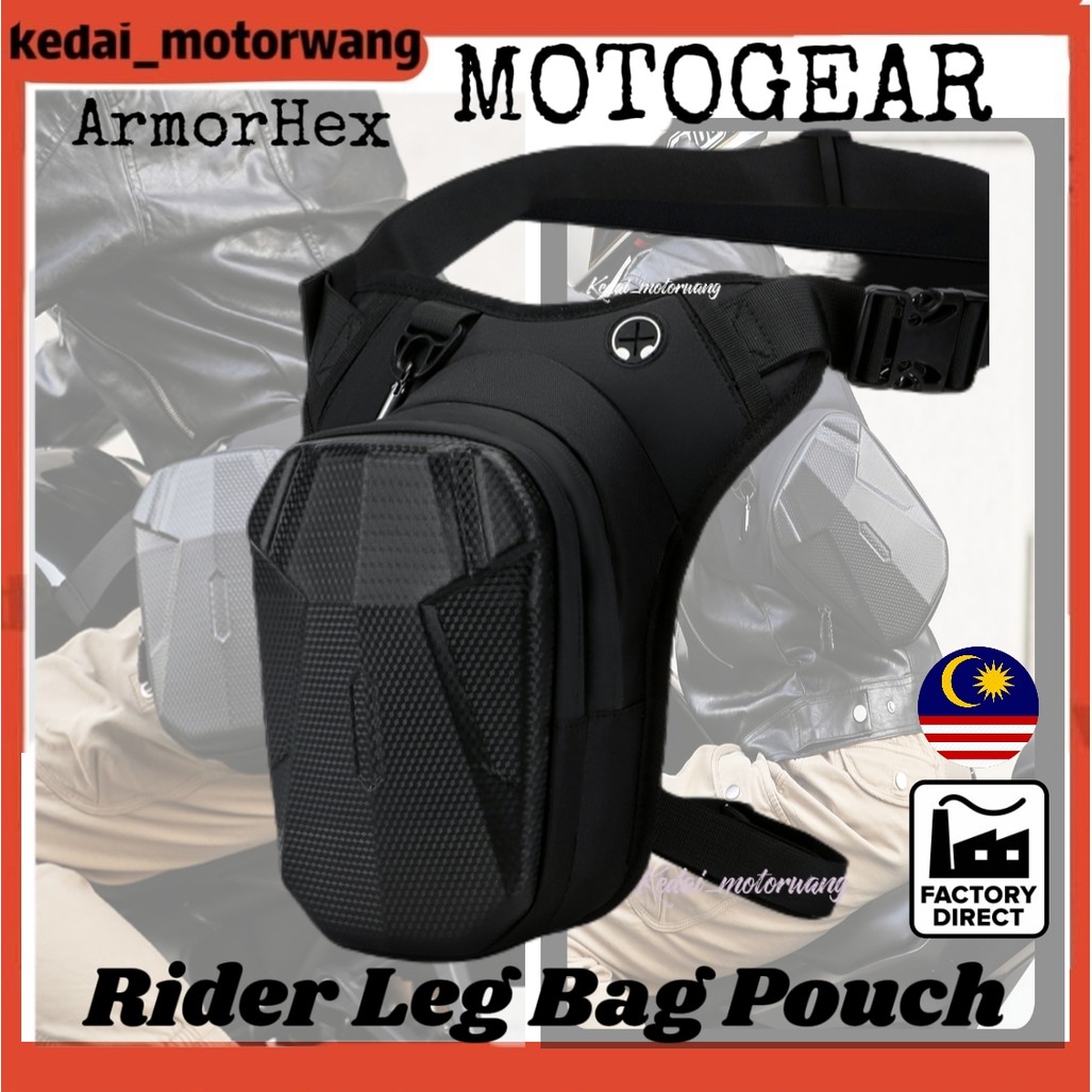 Rider Leg Beg Sling Bag Waterproof PVC Crossbody Armor Shoulder Bag for ...