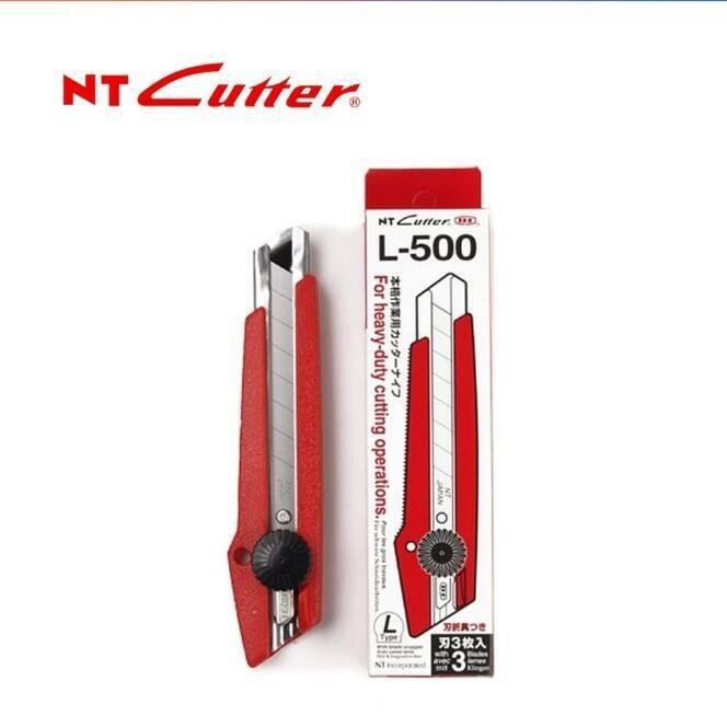 NT Cutter L-500P Plastic Body / L-500GP Metal Body or Spare Blade ...