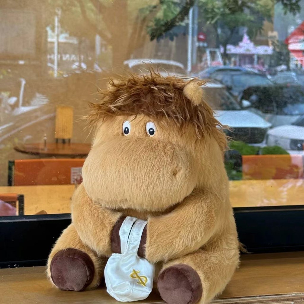 Little Red Book Same Style Cartoon Hippo Doll Funny Fried Hippo Doll ...