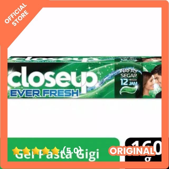 Everfresh Close Up Toothpaste 160gr - Fresh & protected | Shopee Malaysia