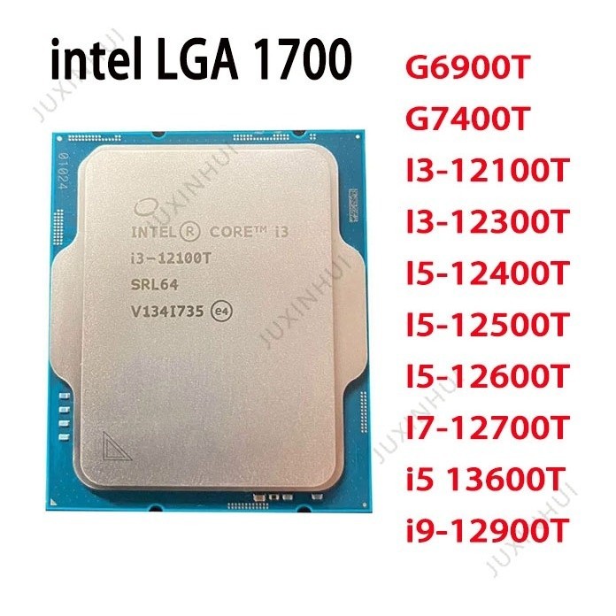 I3-12100T 13100T LGA1700 desktop CPU processor motherboard Chip new ...