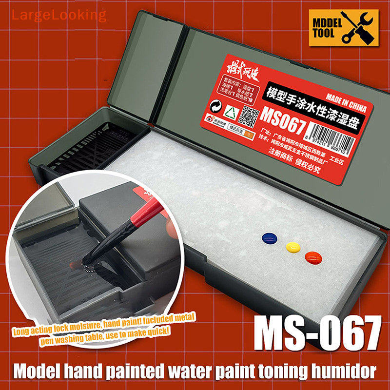[LargeLooking] Portable Wet Palettes For Acrylic Paing Model Coloring ...