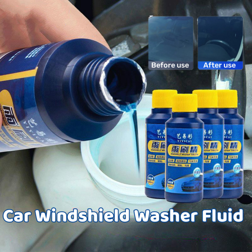 Super Clear!! 60ml Car Vehicle Windshield Wiper Fluid Windscreen ...