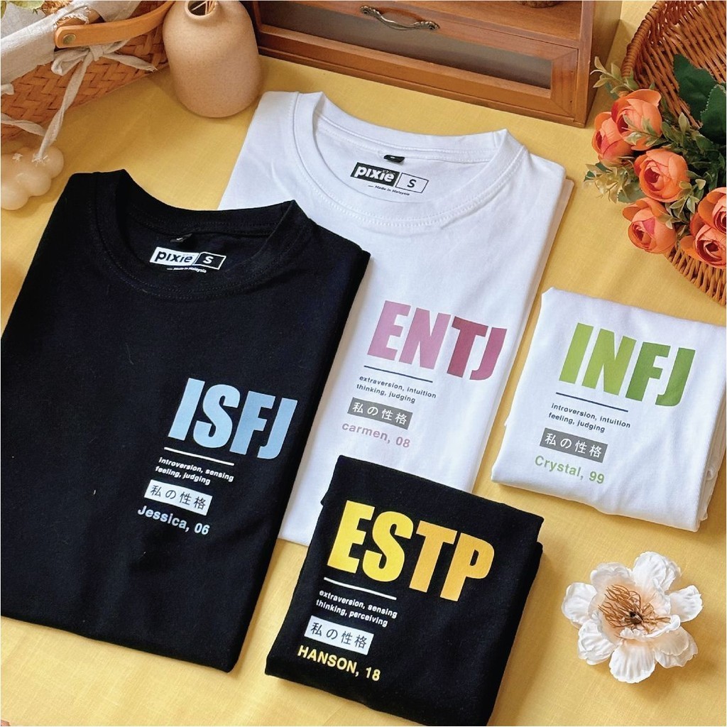 Santa Serene Personalized MBTI "Pocket" Tee - custom name | Shopee Malaysia