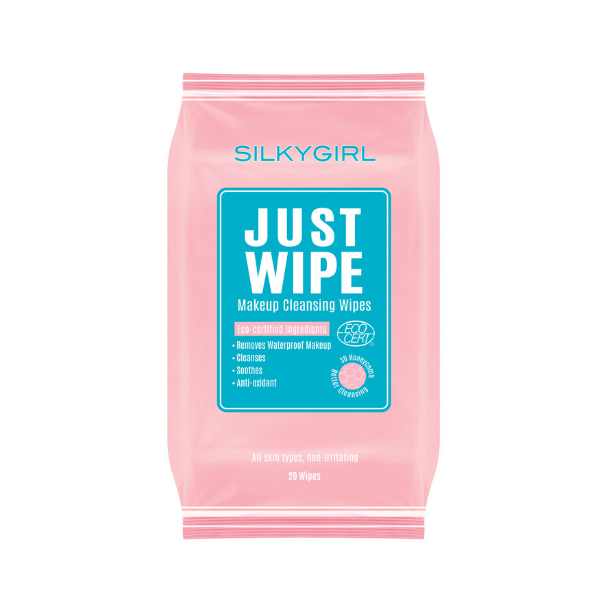 SILKYGIRL Just Wipe Makeup Cleansing Wipes (20 wipes) | Shopee Malaysia