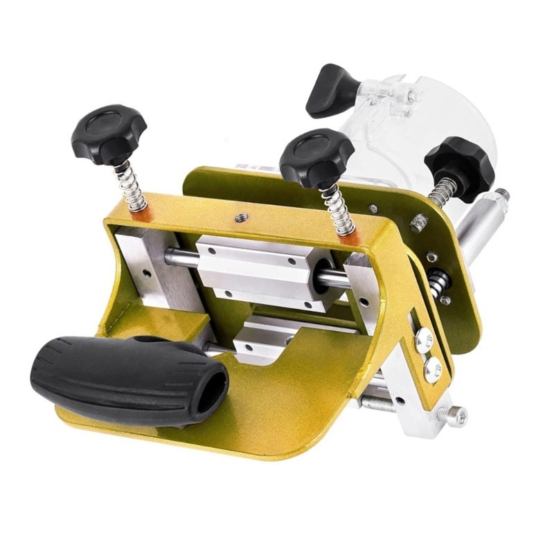 PCF* 2 in 1 Invisible Fastener Slotting Bracket Woodworking Router Base ...