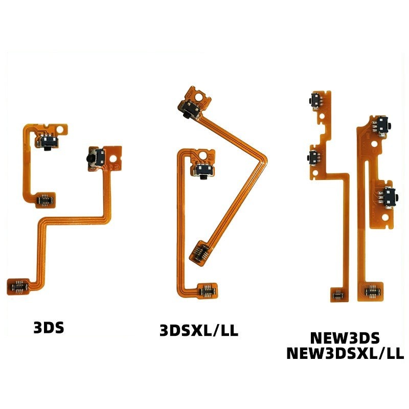 Nintendo NEW 3DS XL / LL / New 3DS Button Left Right Flex Cable ...