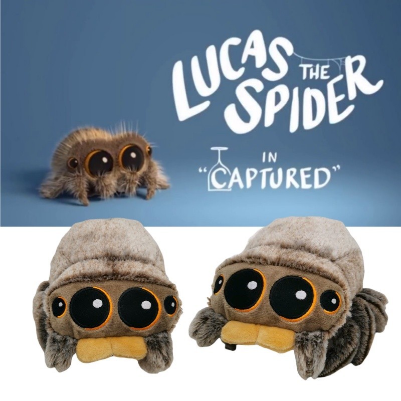 Lucas the Spider Plush Toy-boneka boneka yang comel dan lembut, sesuai ...