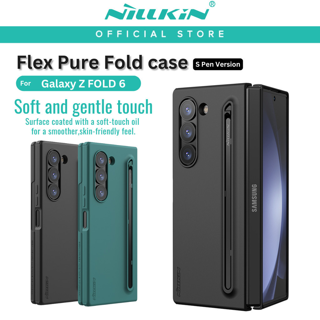 Nillkin Flex Pure Fold case for Samsung Galaxy Z Fold 7/Fold 6 silicone ...