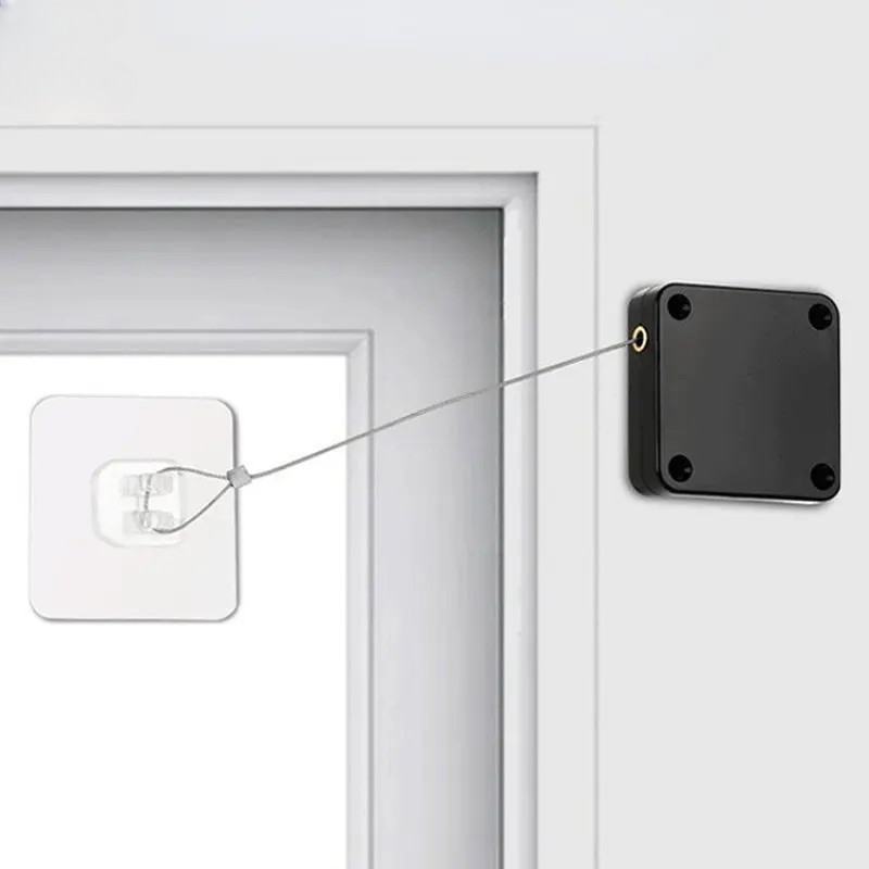 Anti-oxidation Home Automatic Wood Door Closer Punch Free Auto Self ...