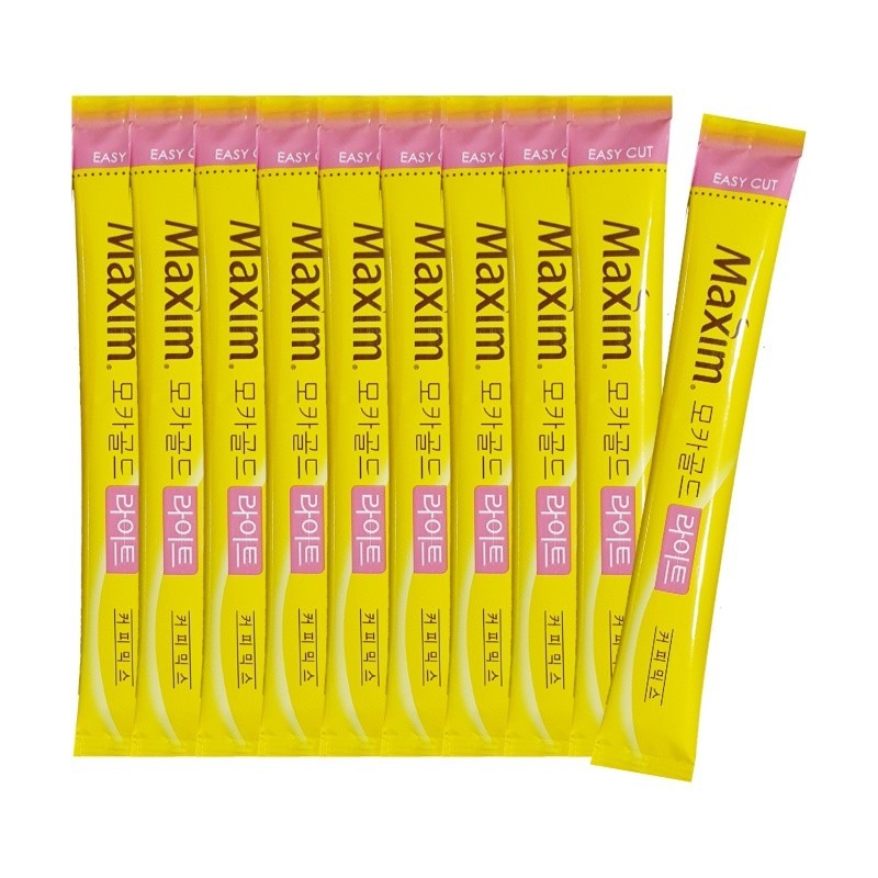 Maxim Mocha Gold Light Coffee 10 Sticks / Korea’s No. 1 Instant Coffee ...