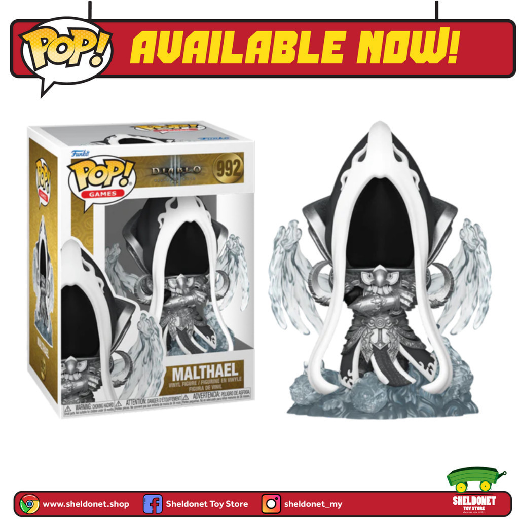 Funko Pop! Games: Diablo III: Reaper of Souls - Malthael | Shopee Malaysia