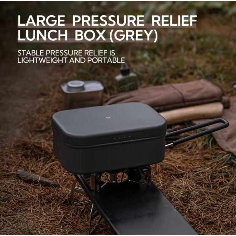 Campingmoon Mestin Camping Lunch Box Alumina Lightweight Portable Food ...