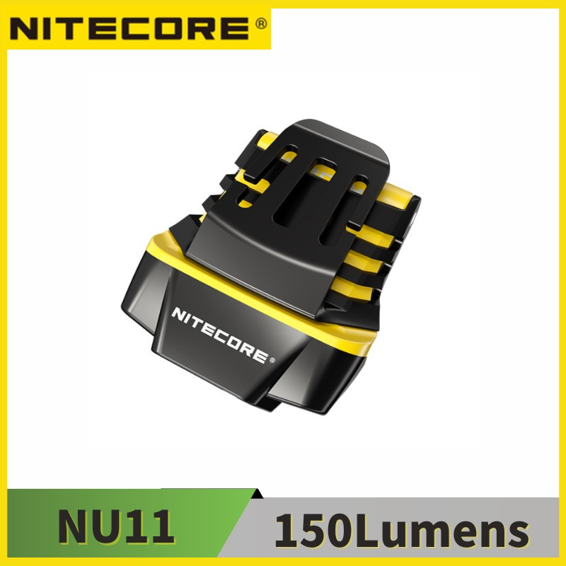 NITECORE NU11 Headlamp 150Lumens Motion Sensor Lightweight Built in 600mAh battery Rrechargeable ...