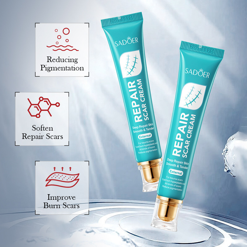 ROREC SADOER Repair Scar Cream Deep Repair Skin Smooth Tender External ...