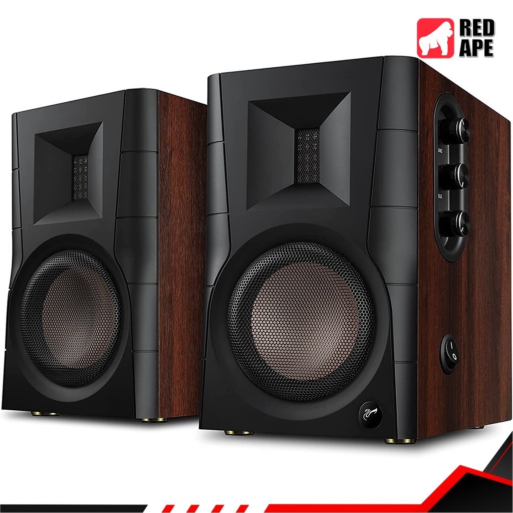 Hivi Swans D100, Powered Bookshelf Speaker: Active Bluetooth 5.0, High ...